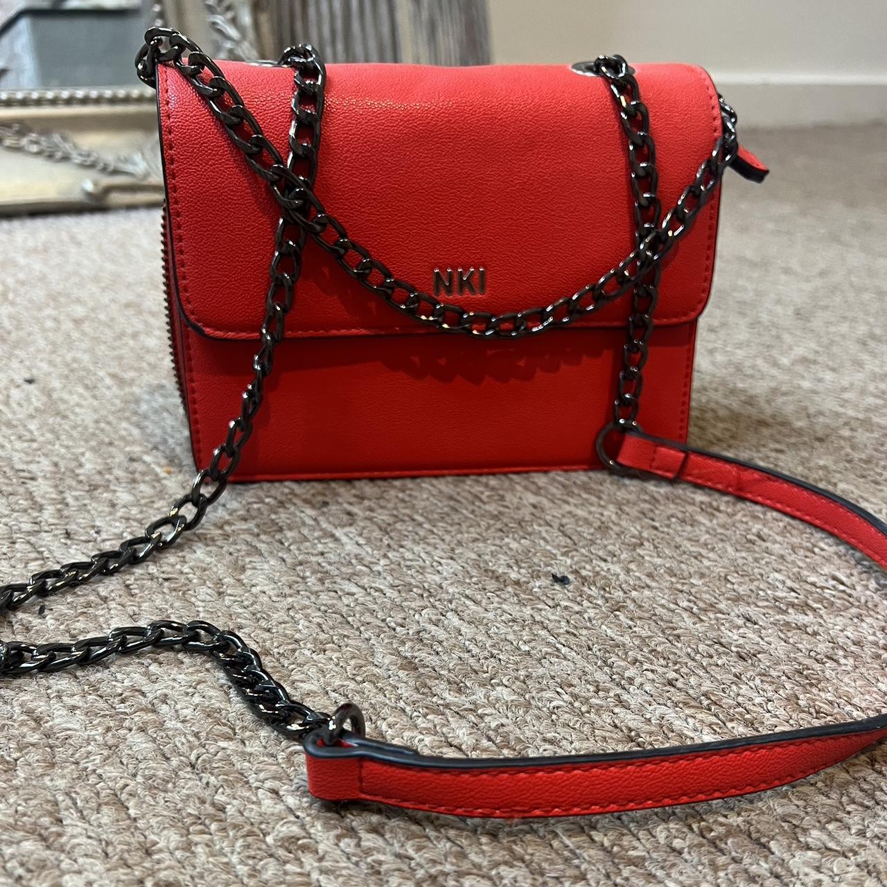 NKI red bag Worn as shoulder bag or crossbody bag - Depop