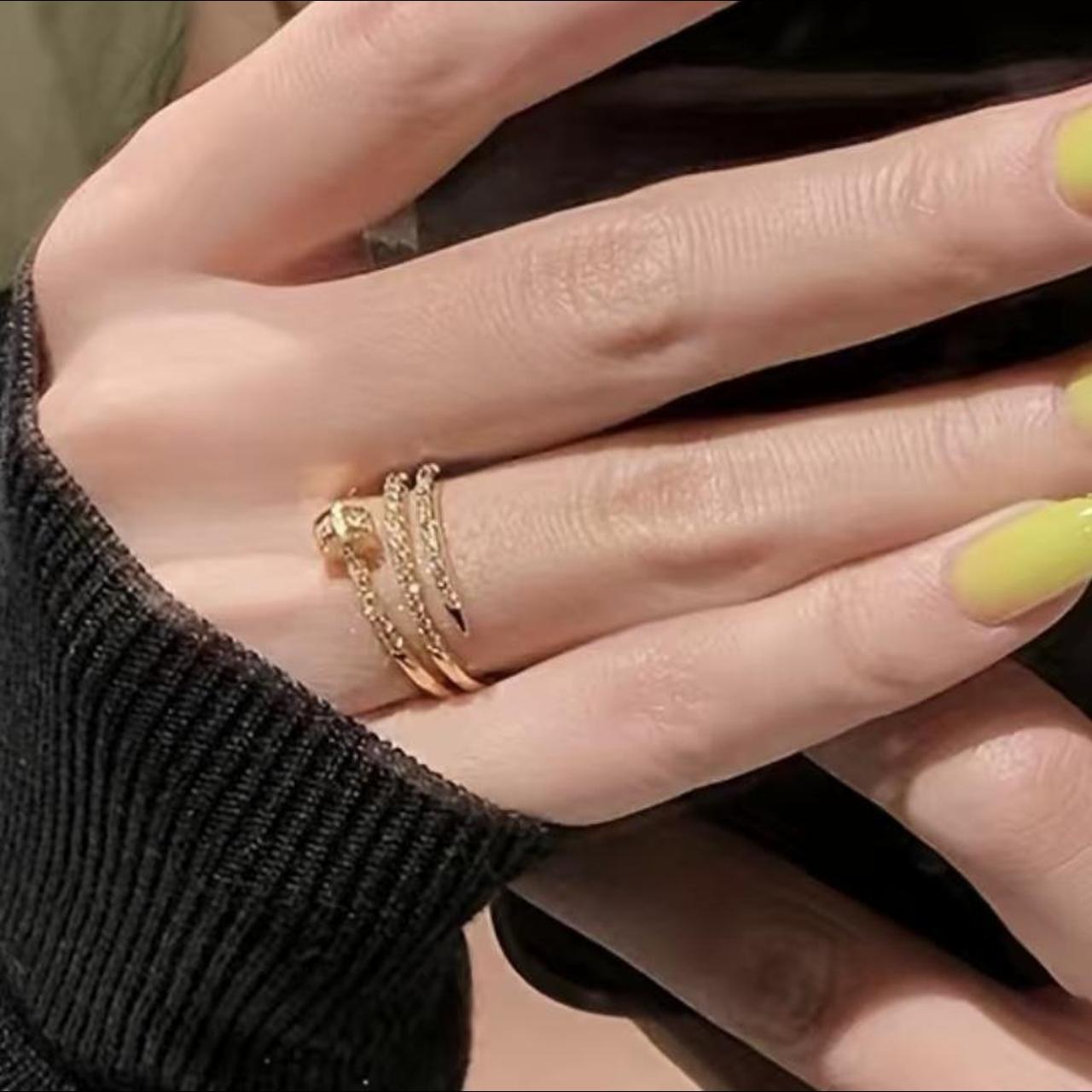 CARTIER BRAND NEW Screw lookalike ring GOLD -... - Depop