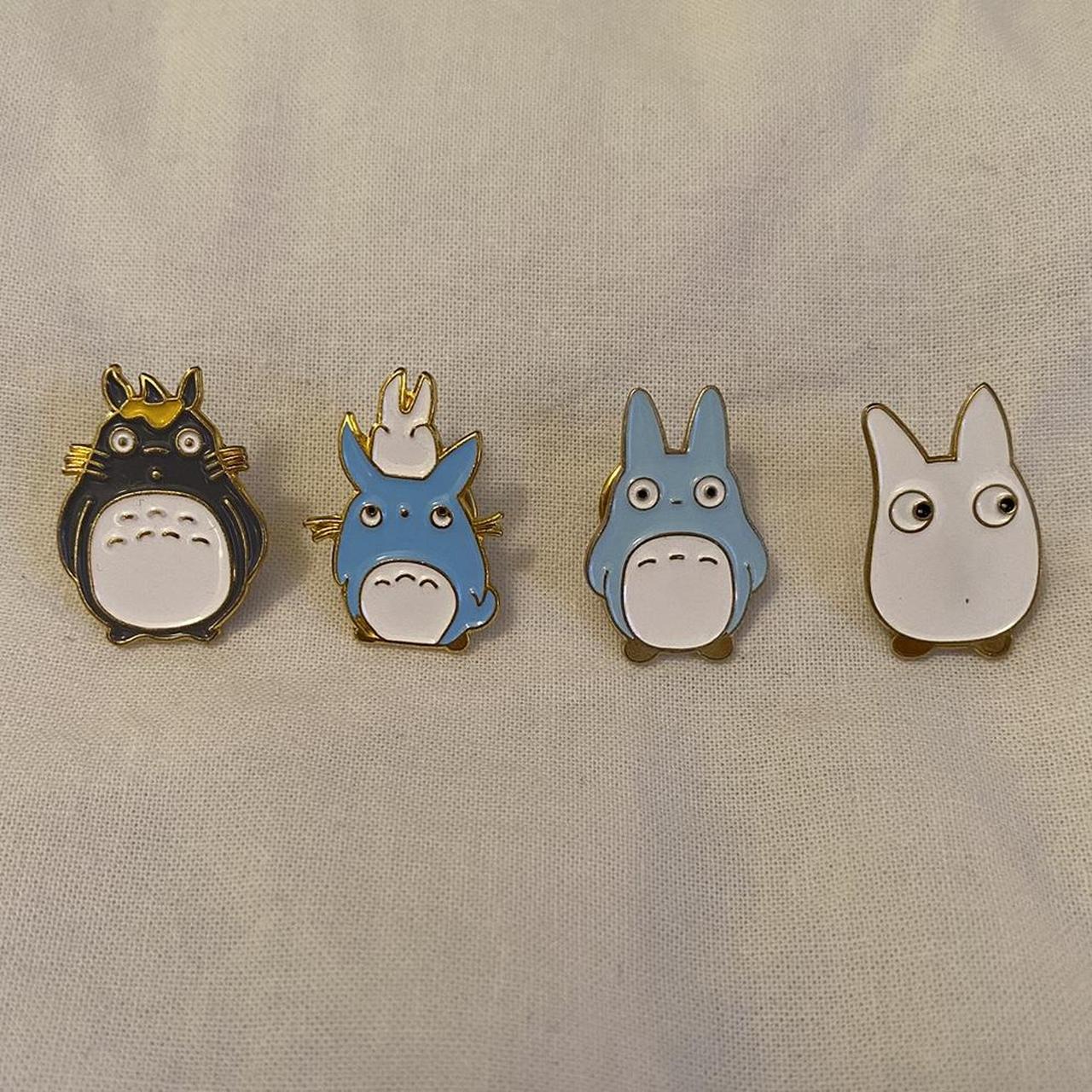 my neighbor totoro pins - set of 4 #cute #anime... - Depop
