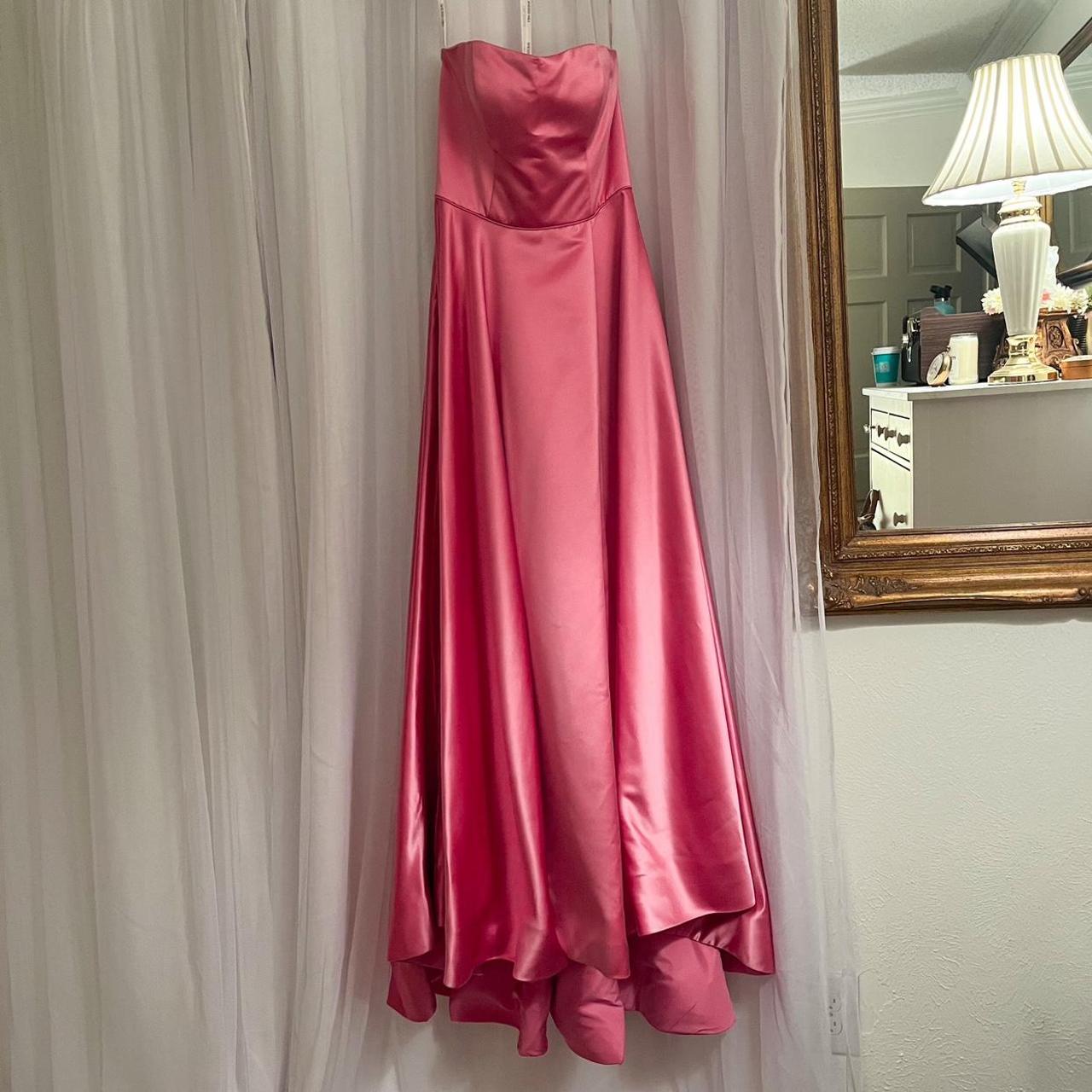 Originally $570 Sherri Hill size 6 Strapless Candy... | Depop