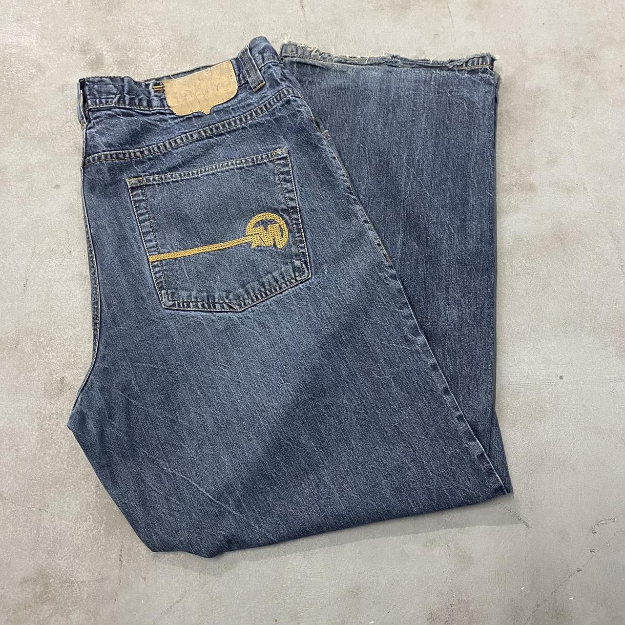 Vintage baggy 2000s Mecca jeans •measures... | Depop