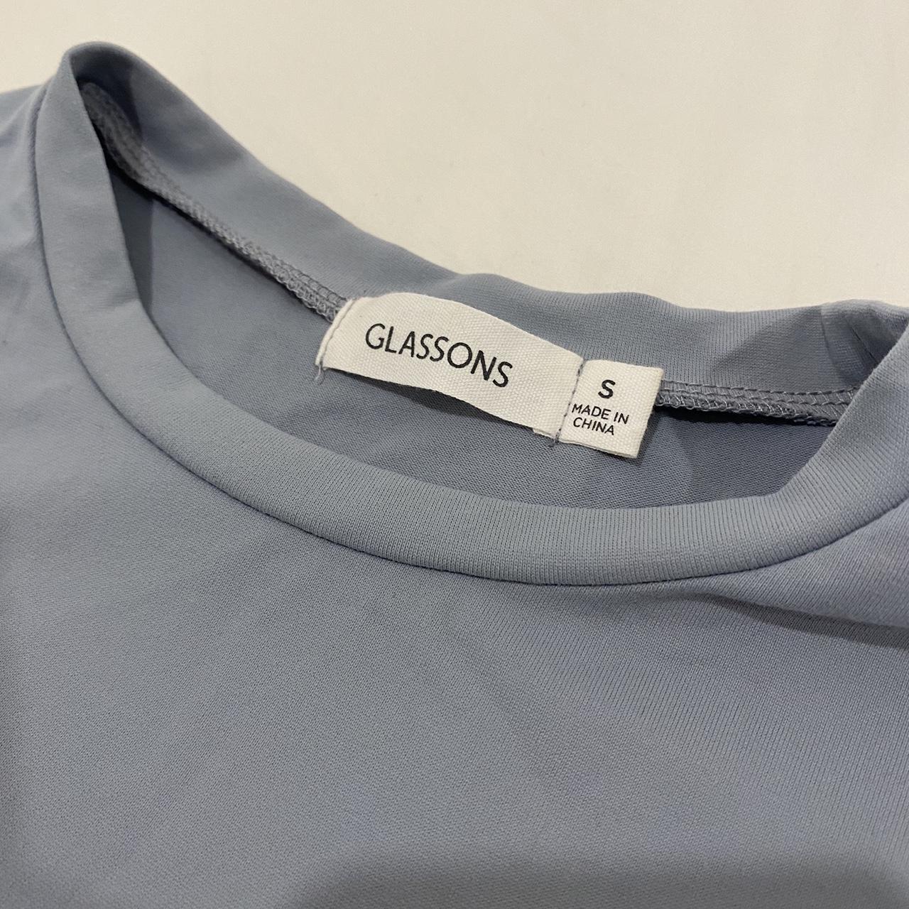glassons super soft light blue top (size... - Depop