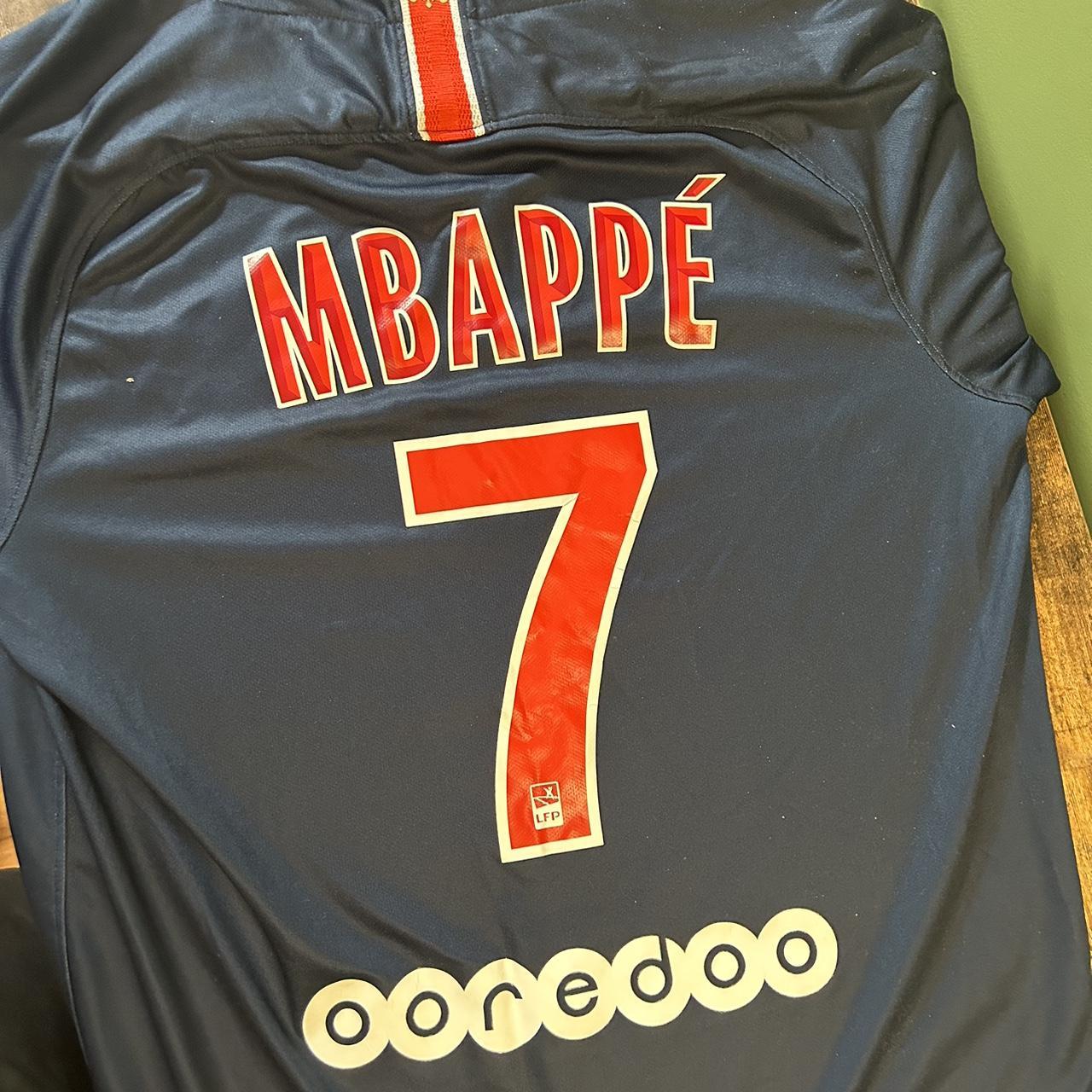 Kylian Mbappe PSG Jersey - Depop