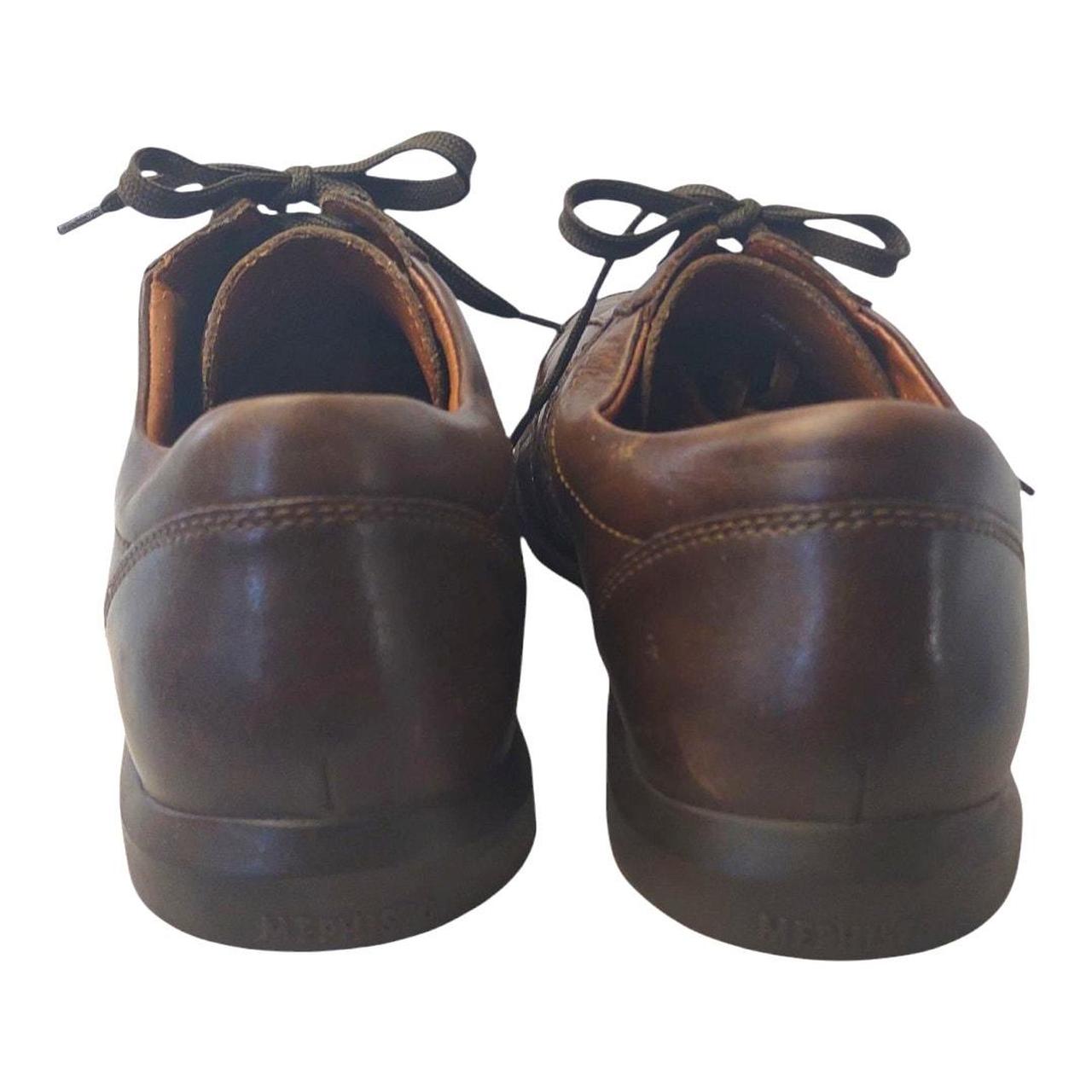 Mephisto Dark Brown Oxford Shoes, Lace Up Air Jet... | Depop