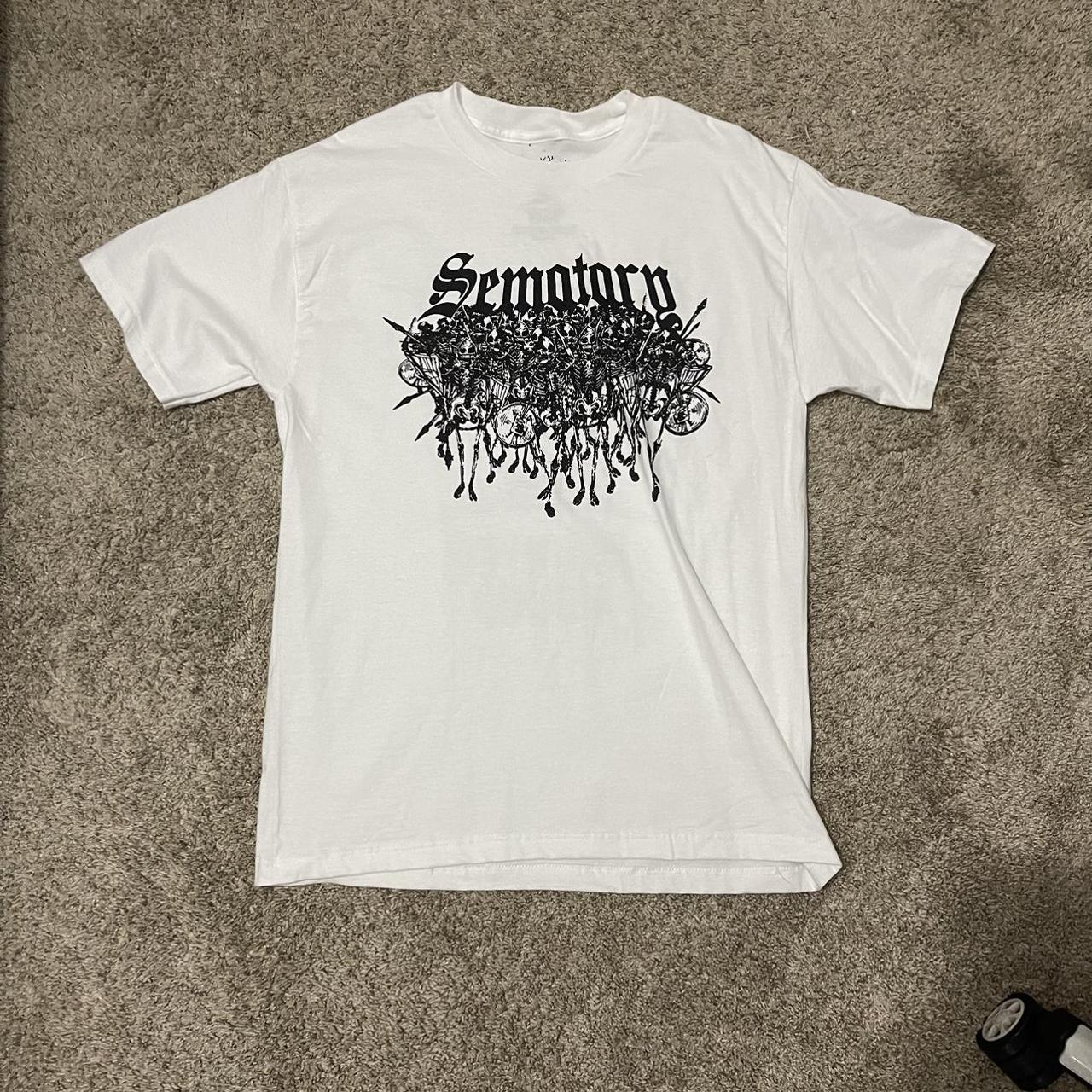 Perfect condition white Sematary shirt Love this... - Depop