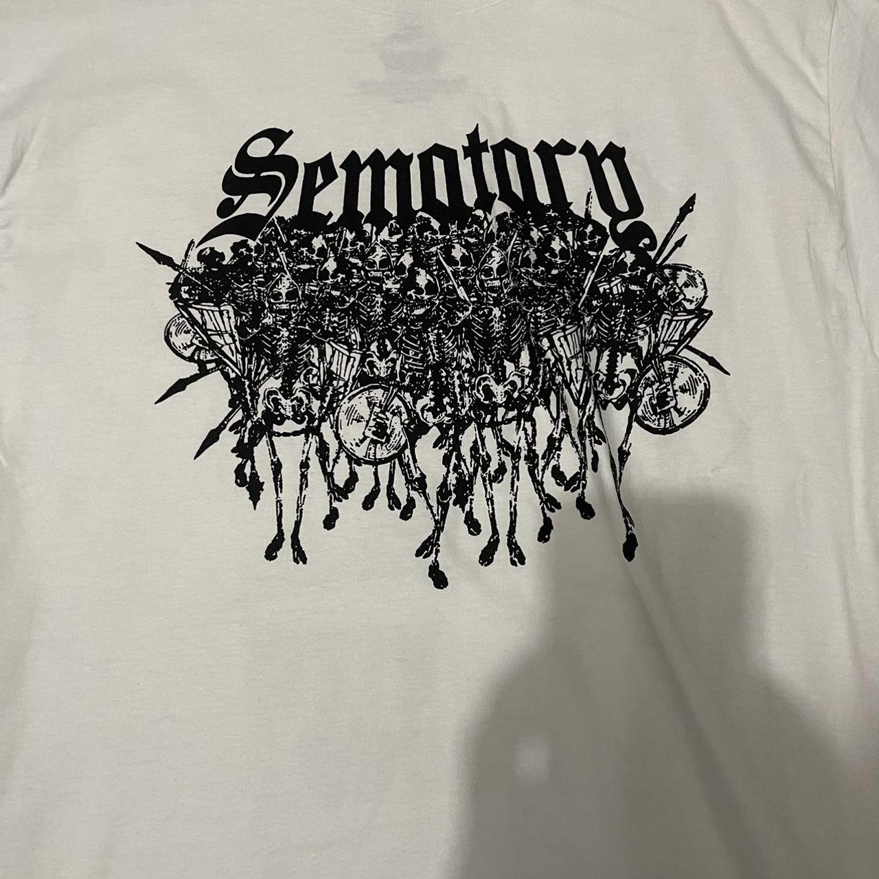 Perfect condition white Sematary shirt Love this... - Depop