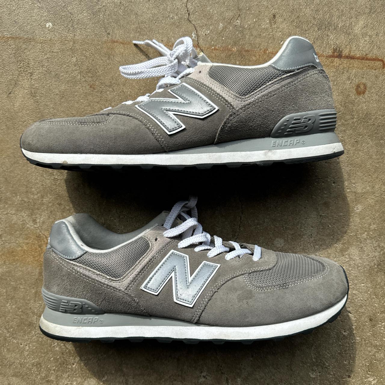 Grey New Balance Sneakers Comes as seen in pics! Is... - Depop