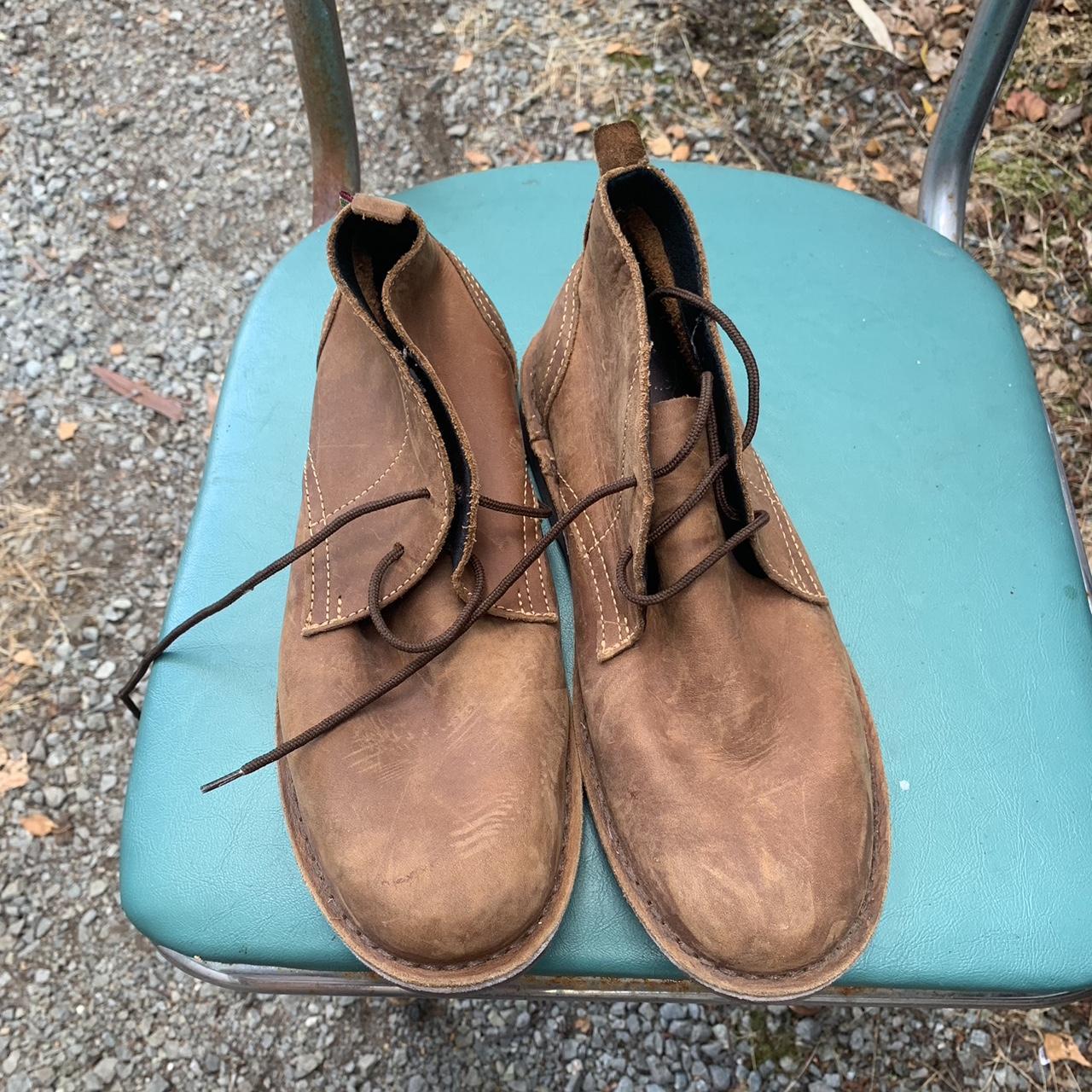 Veldskoen brown nubuk boots - Depop