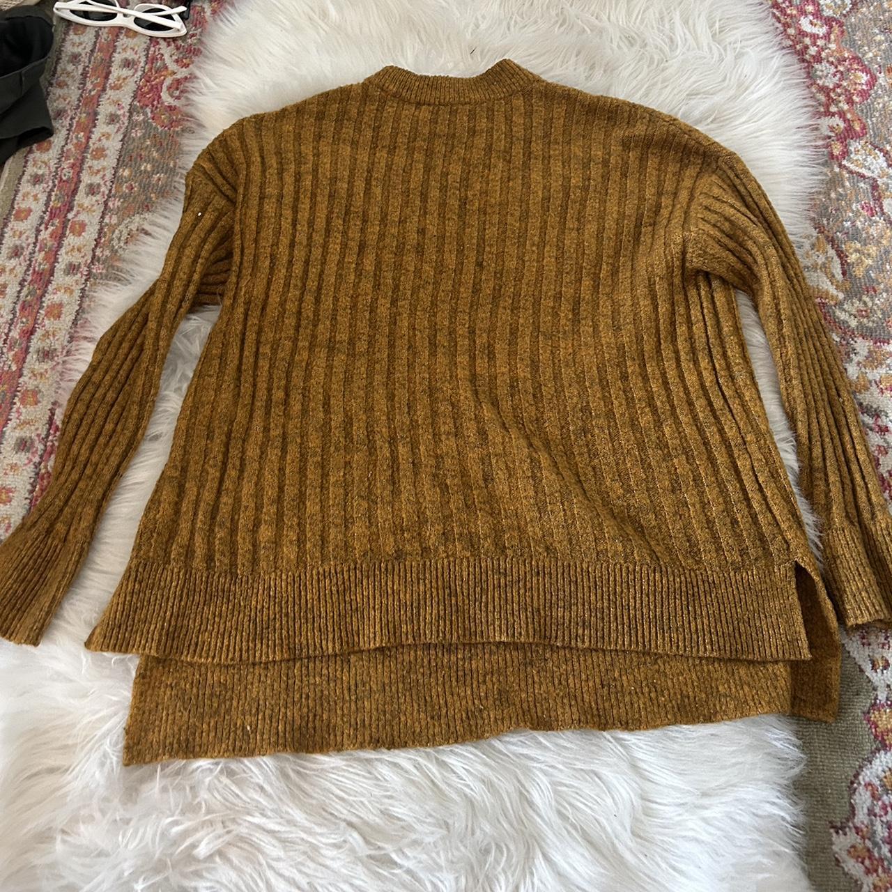 mustard yellow sweater #cardigan #sweaters - Depop