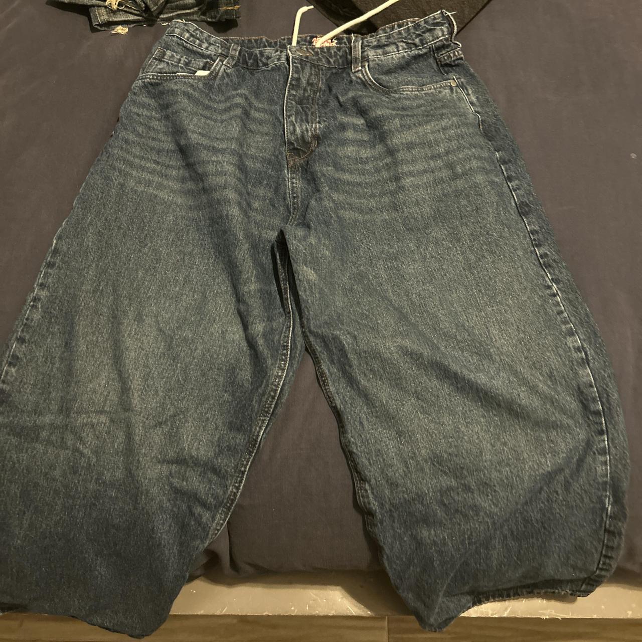 Adam bomb jeans with shoe lace belt | Depop