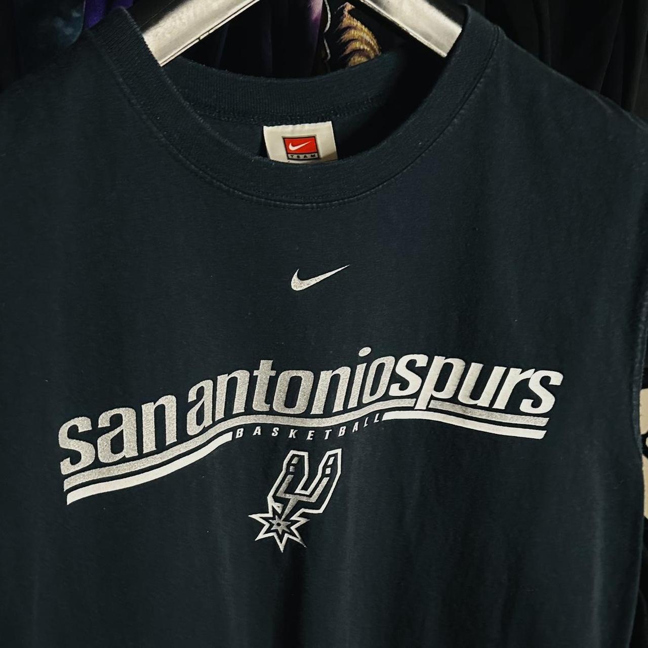 San Antonio Spurs Tank. Center Swoosh, Nike Team... - Depop