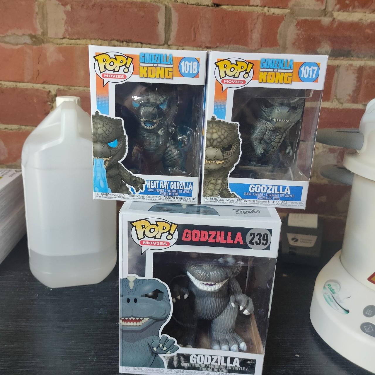 Godzilla bundle funko pop large shipping so cost... - Depop