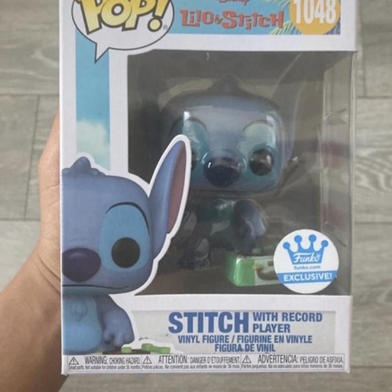 Stitch with record player Funko Pop Mint condition... - Depop