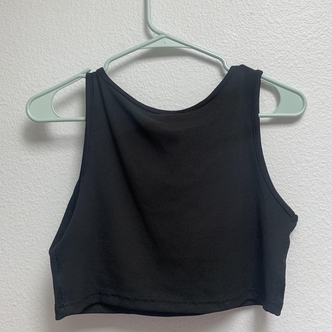 SHEIN SKULL CROP TOP Size M/L, no stains or rips!... - Depop