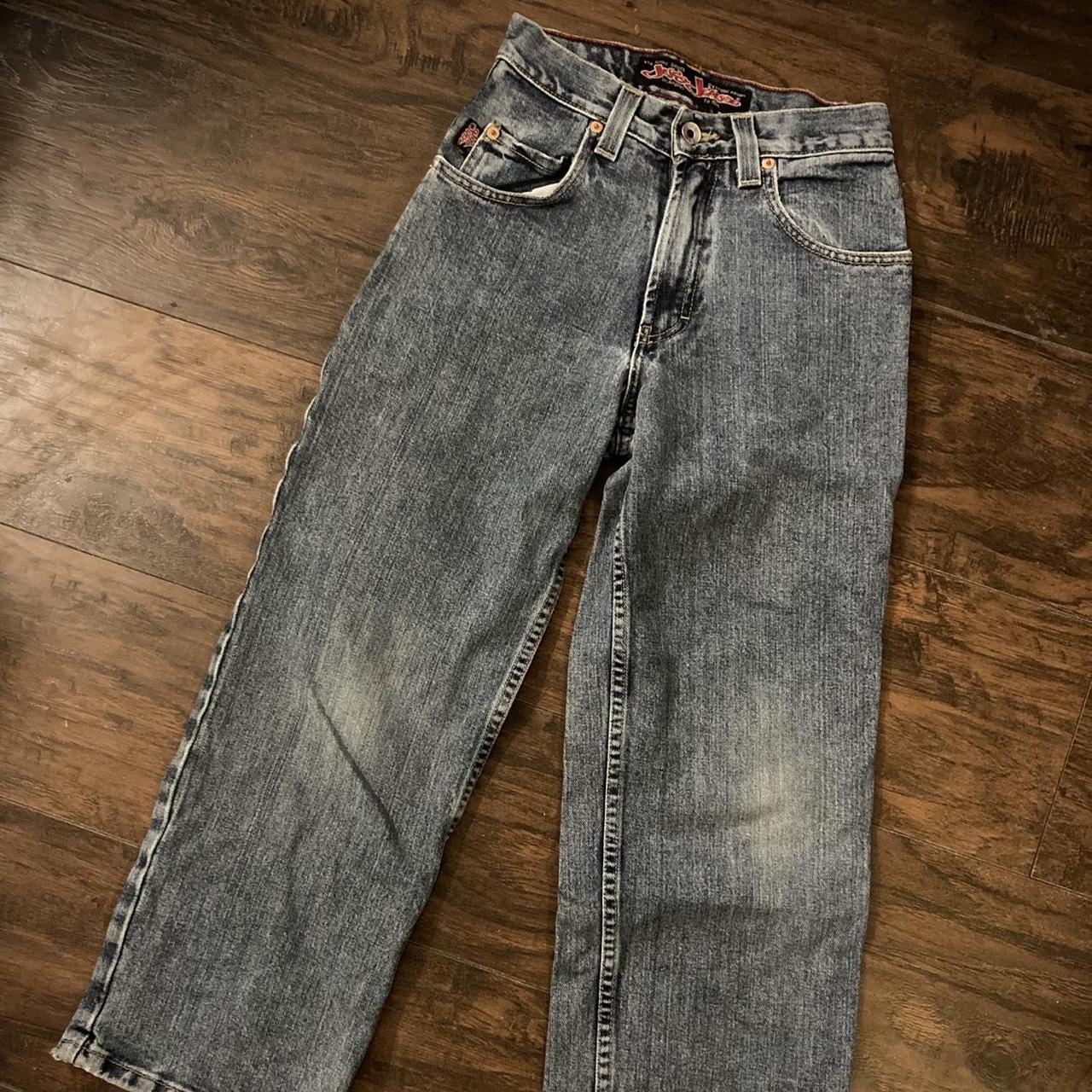 JNCO jeans with a baggy fit Funky basics 90s kids... - Depop