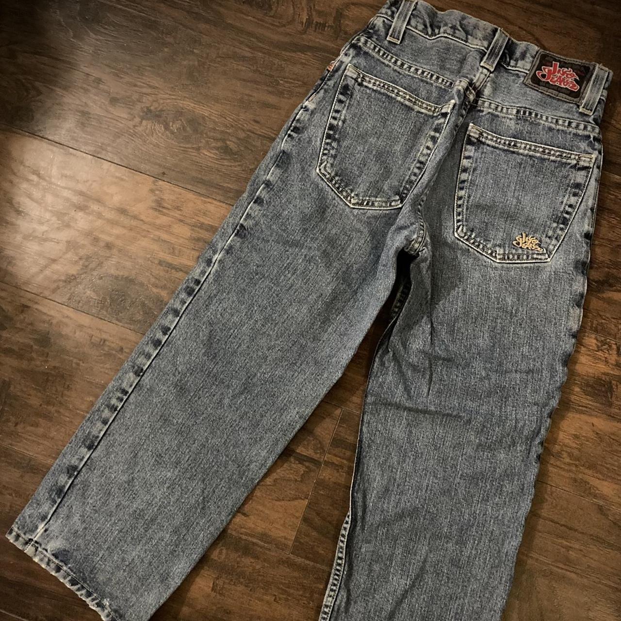 JNCO jeans with a baggy fit Funky basics 90s kids... - Depop