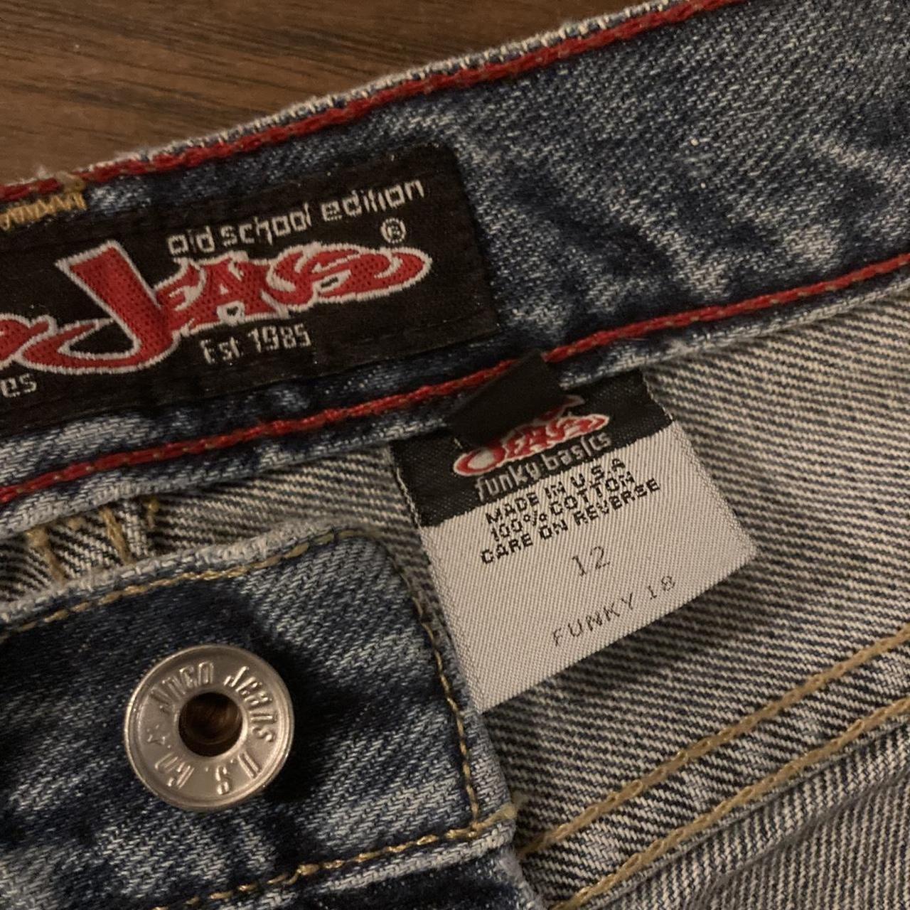 JNCO jeans with a baggy fit Funky basics 90s kids... - Depop