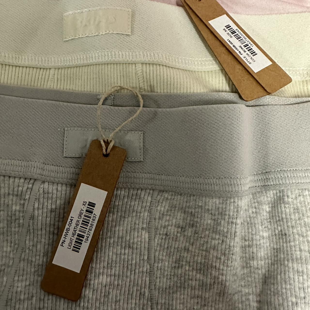 skims underwear gray and bone color comes with both... - Depop