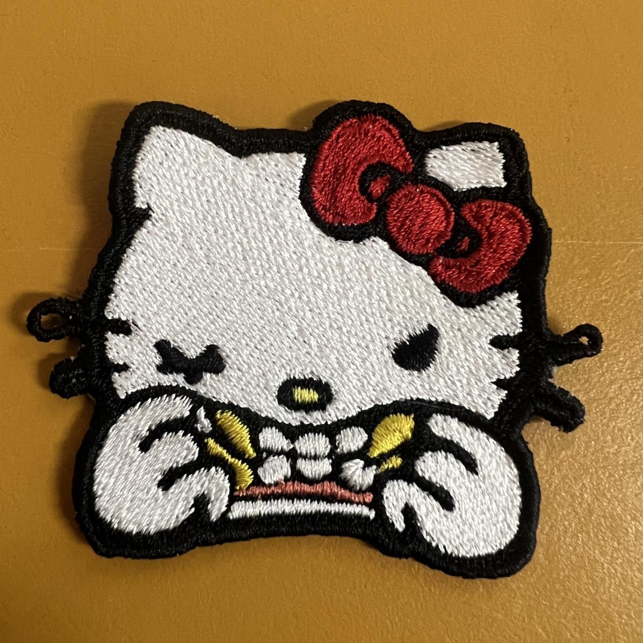 Hello kitty iron on patch #hello kitty #patch - Depop