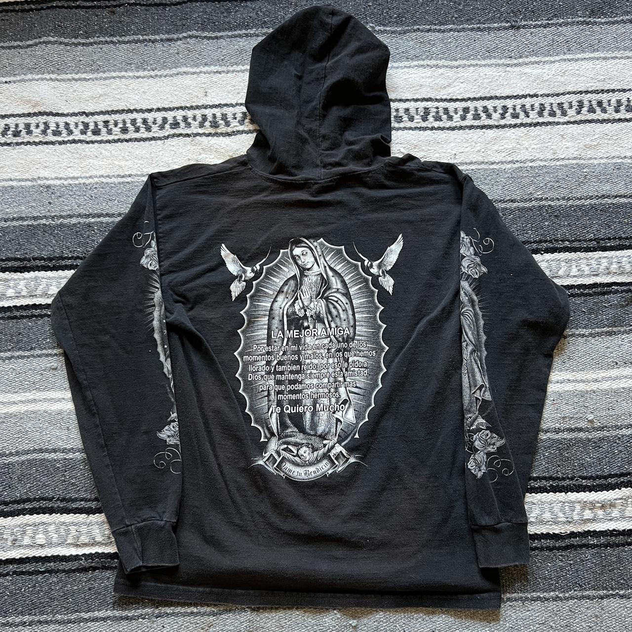 Y2K Jesus Rock Revolution front and back graphic... - Depop