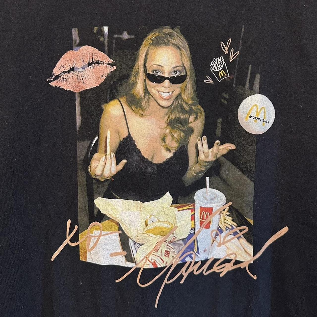 2021 McDonald’s x Mariah Carey Collab T-shirt.... - Depop