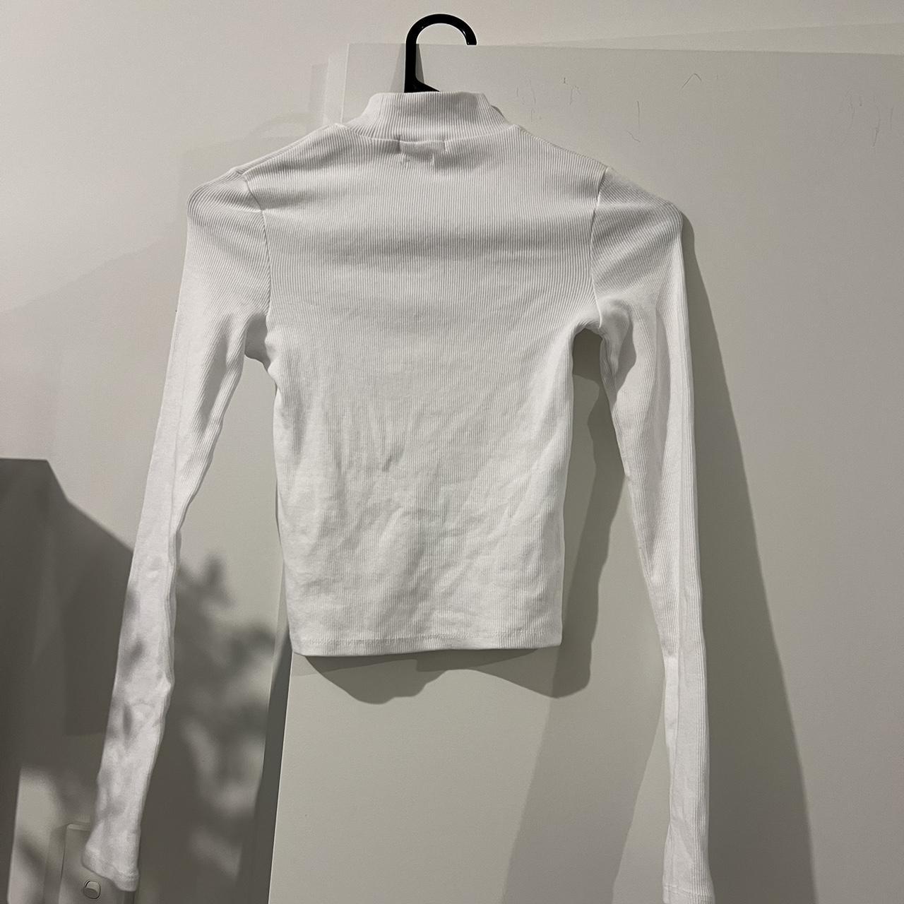 General Pants Co BNWT White Skivvy Size small Ribbed - Depop