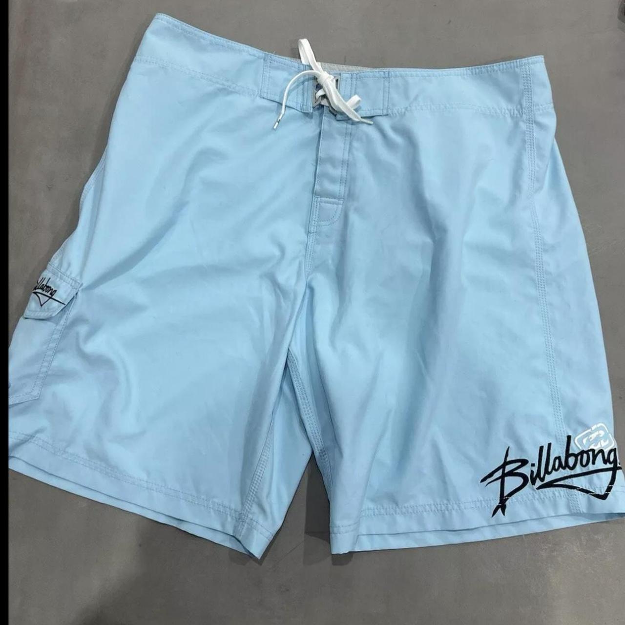 Men’s Billabong Board Shorts Swim Shorts Light Blue... - Depop