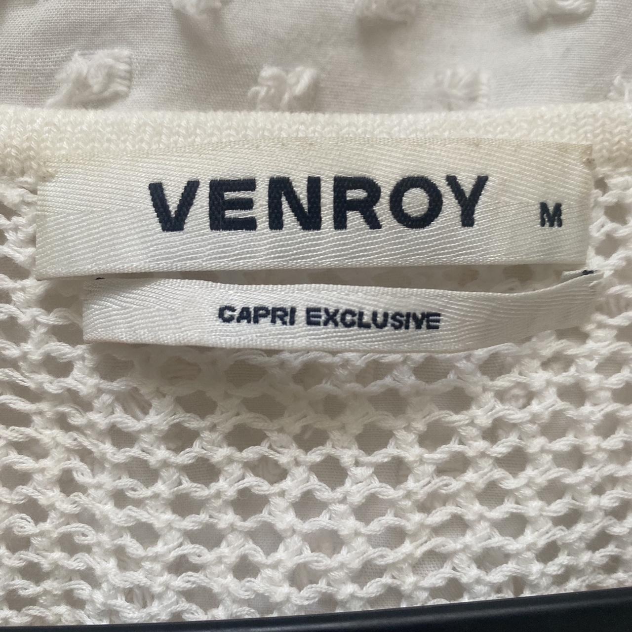 White Venroy capri exclusive dress #VenroyDress | Depop