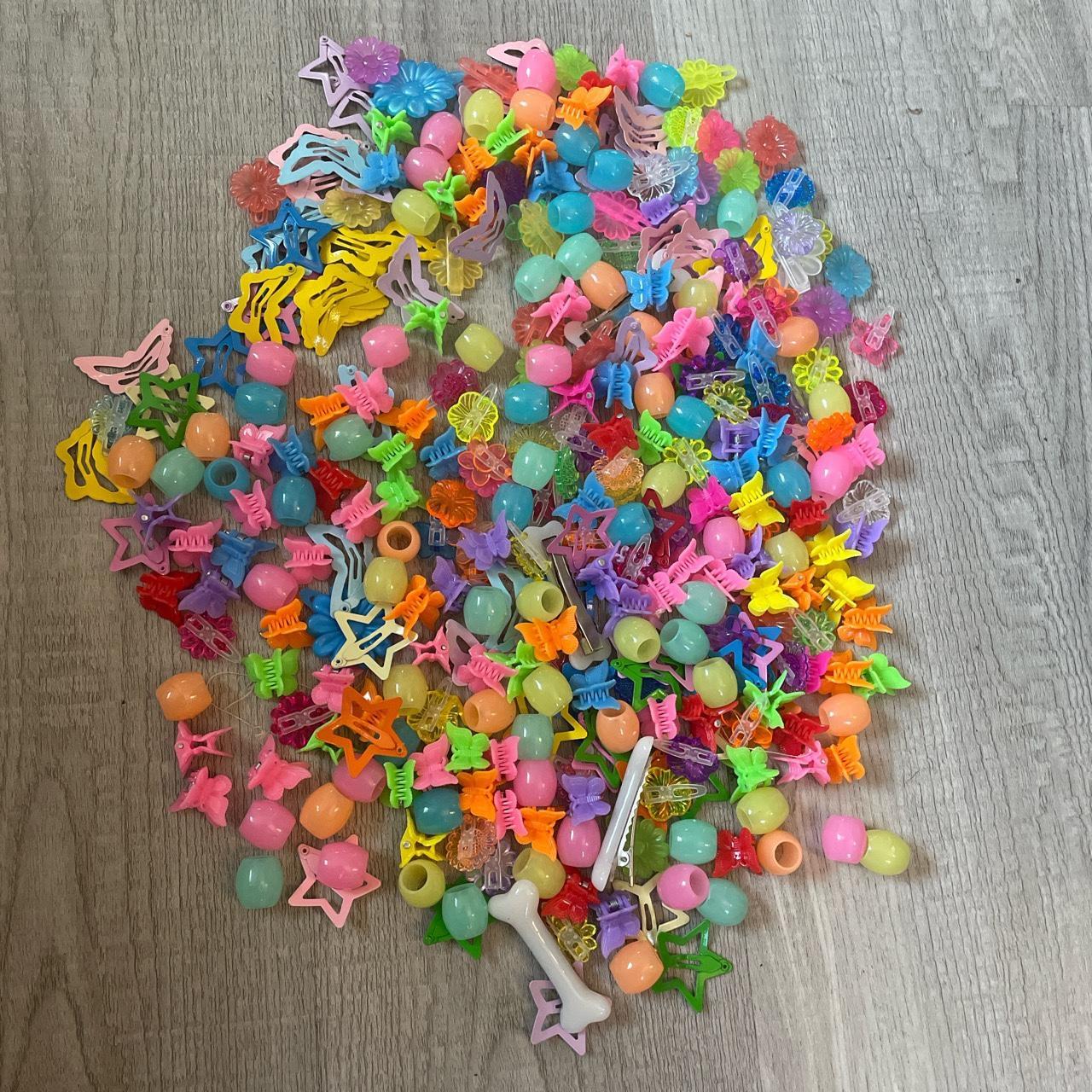 huge hair clip bundle includes stars,... - Depop