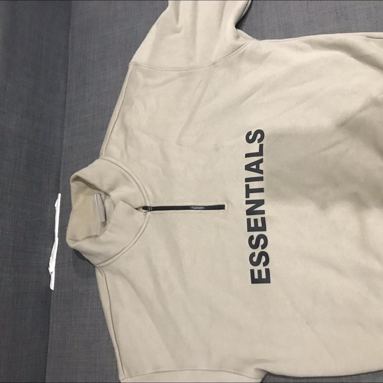 Essentials Men's Tan Jumper | Depop