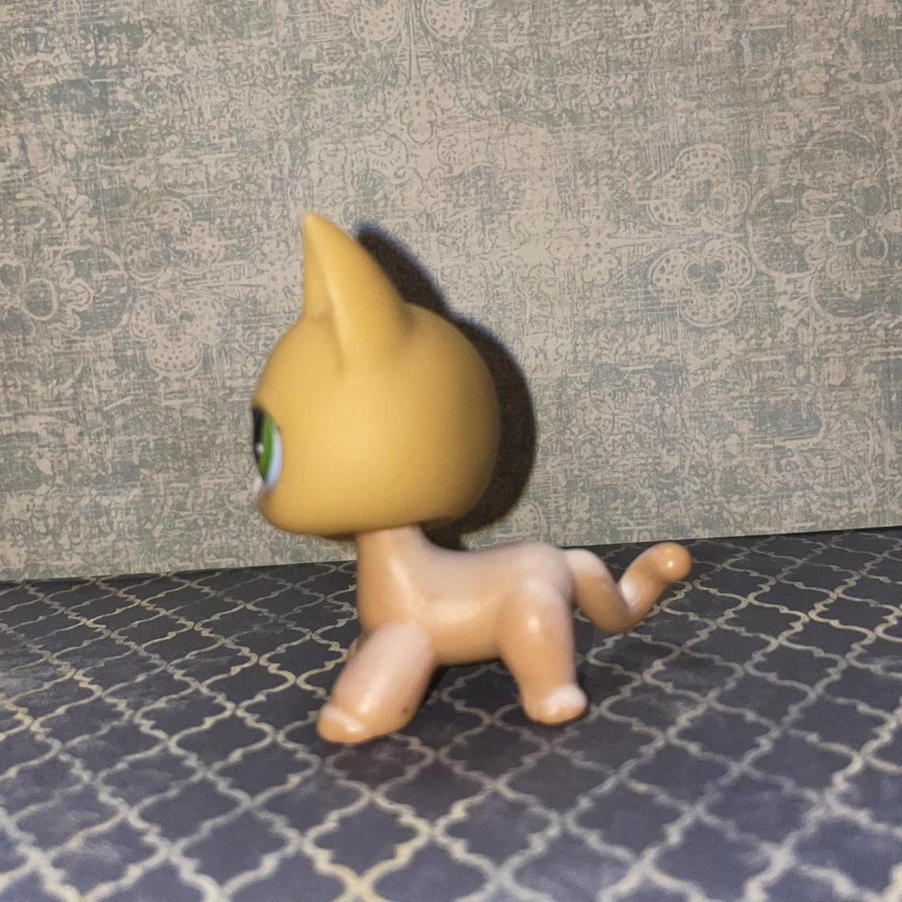 Littlest Pet Shop #72 shorthair cat LPS orange and... | Depop