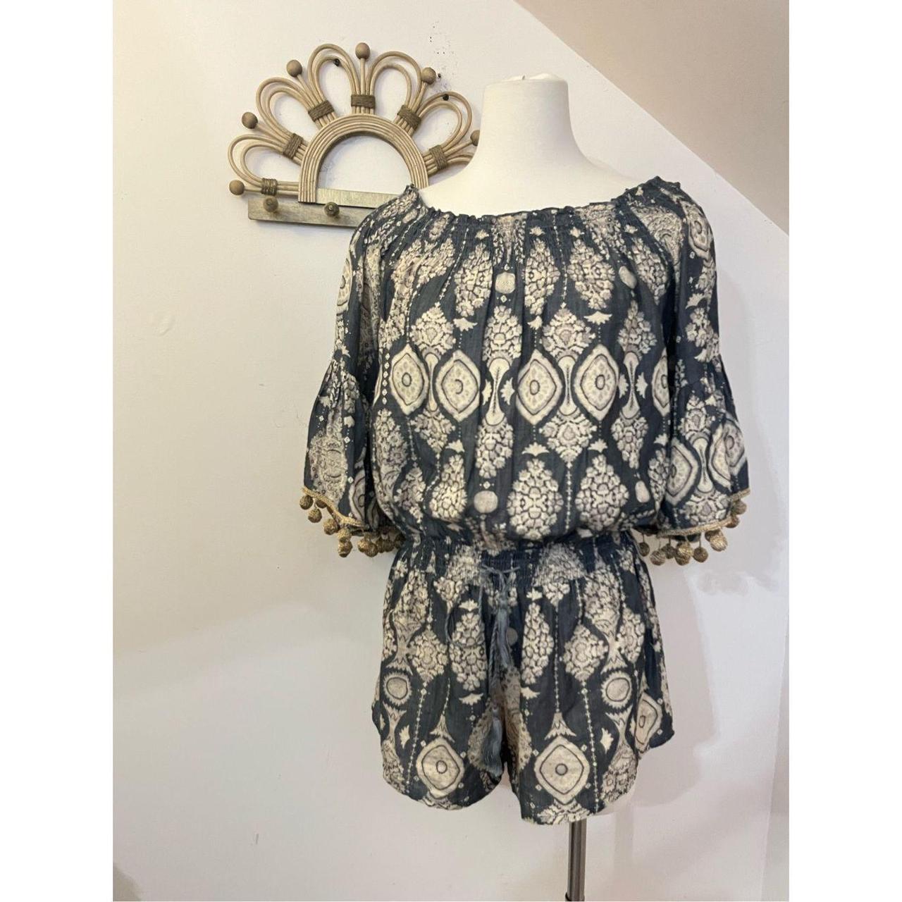 Lightweight romper from Raga 100% cotton On/ off... - Depop