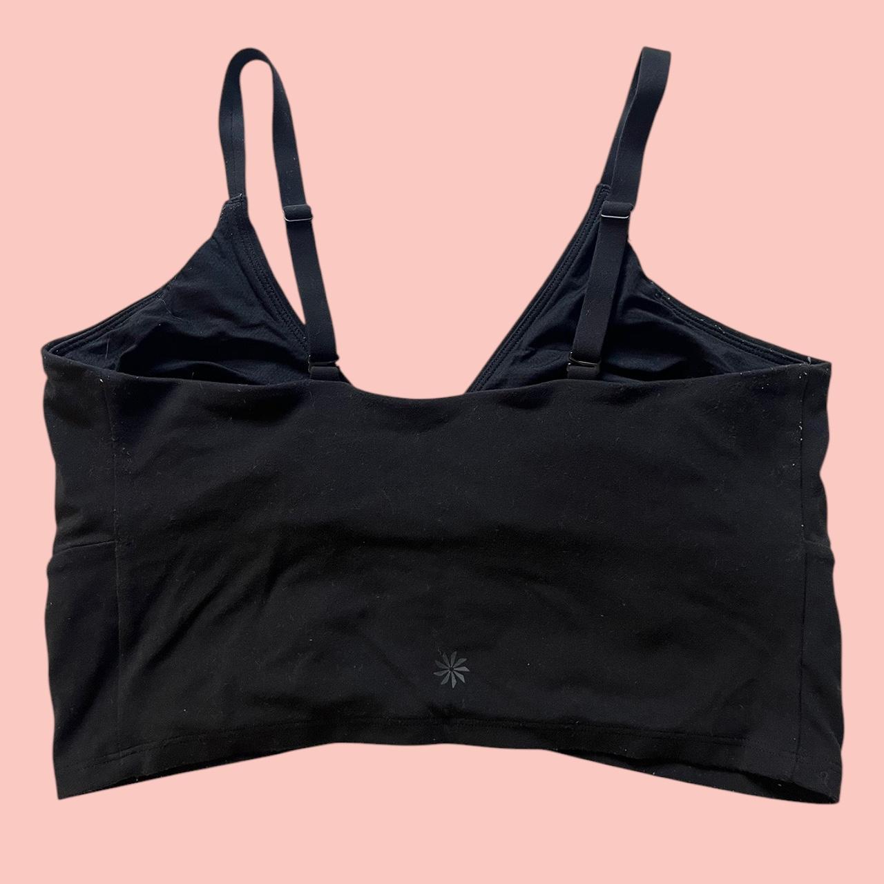 Athleta Elation Cinch Longline Sports Bra with... | Depop