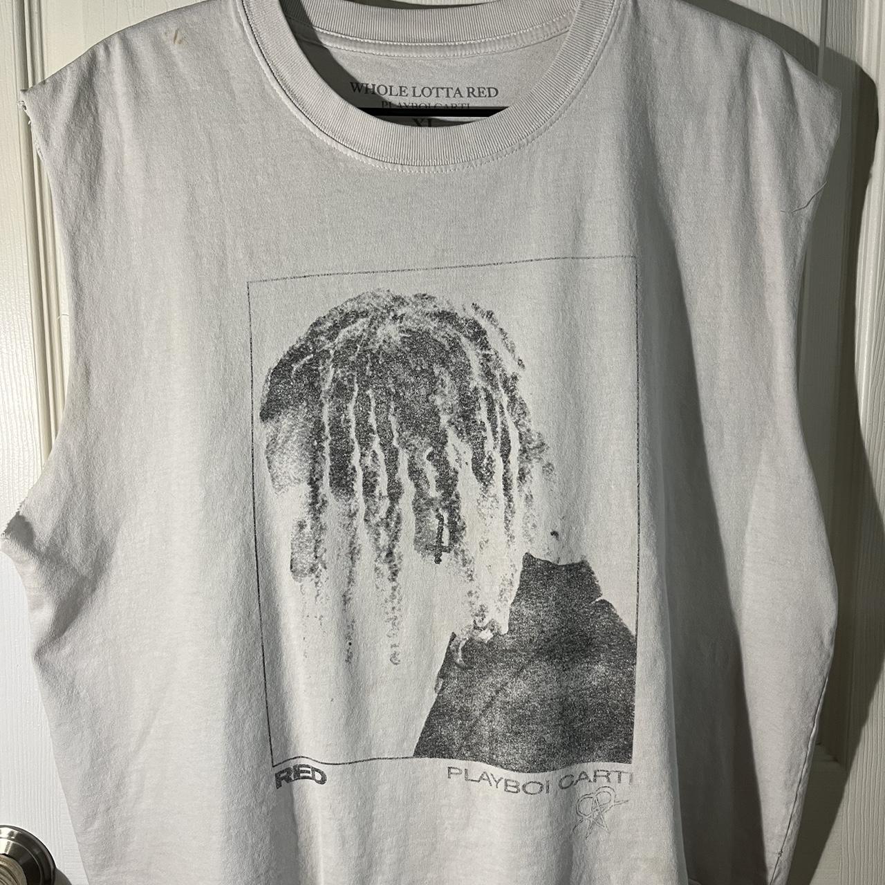 Playboy carti WLR tour merch. Sleeves cut and... - Depop