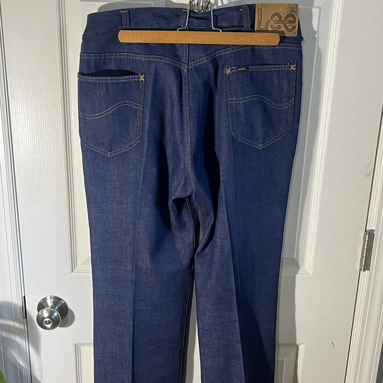 Vintage Lee bootcut flare Jean 32x30 - Depop