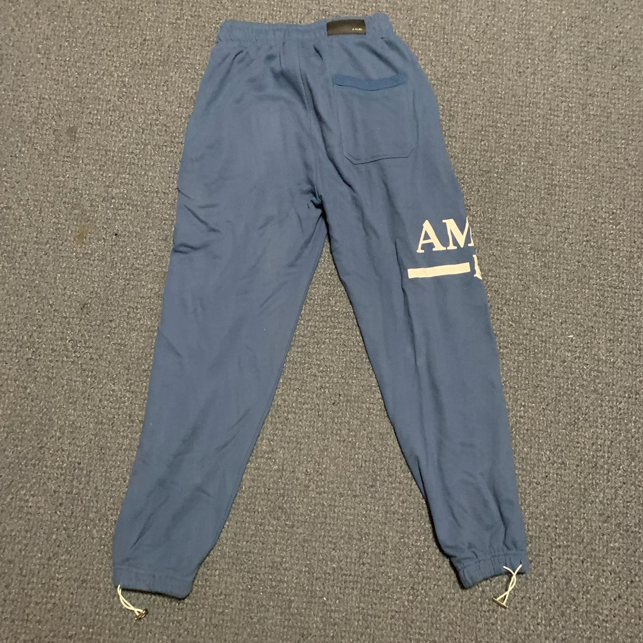 Amiri Tracksuit Navy Blue RARE whole set goes for... - Depop