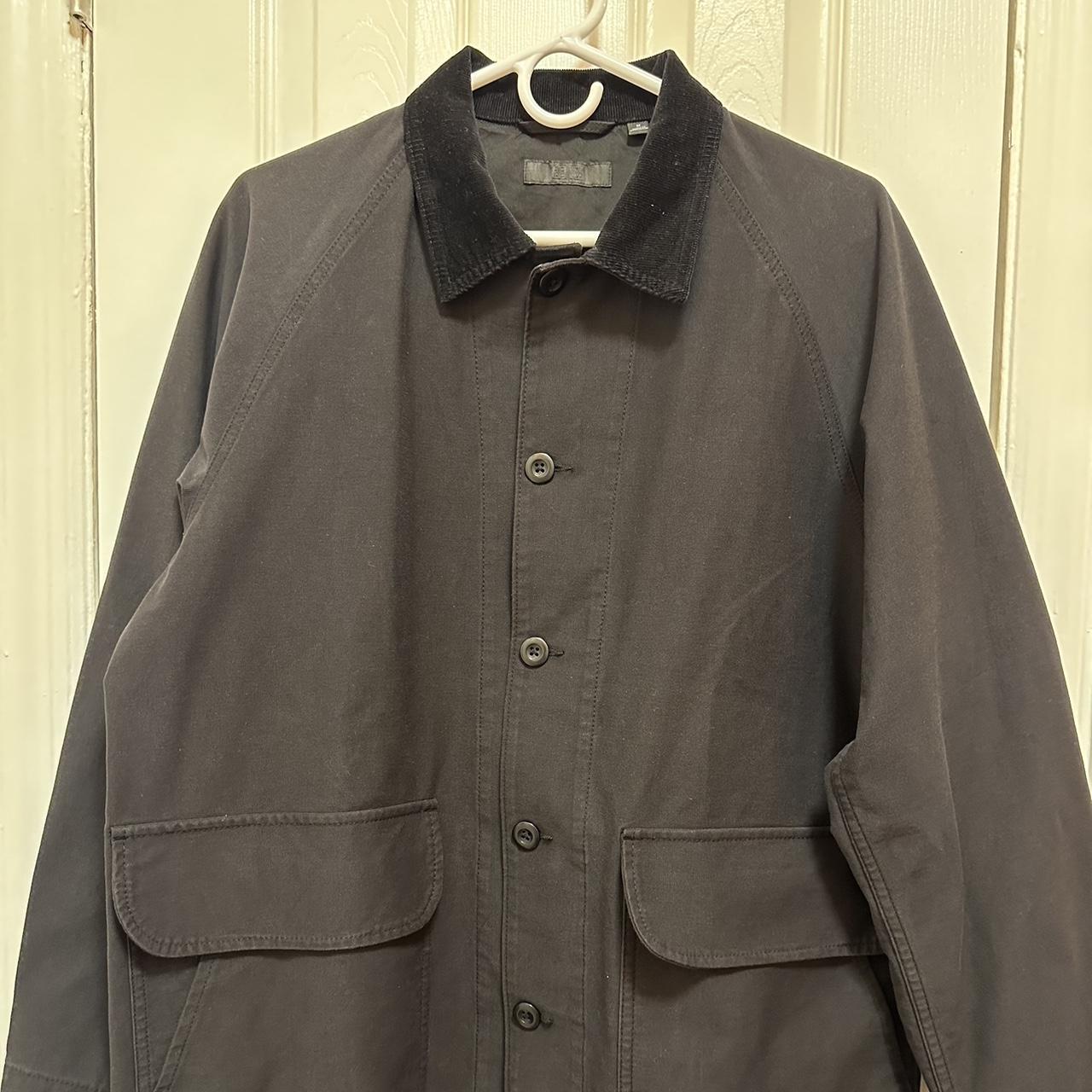 UNIQLO Men's Black Jacket | Depop