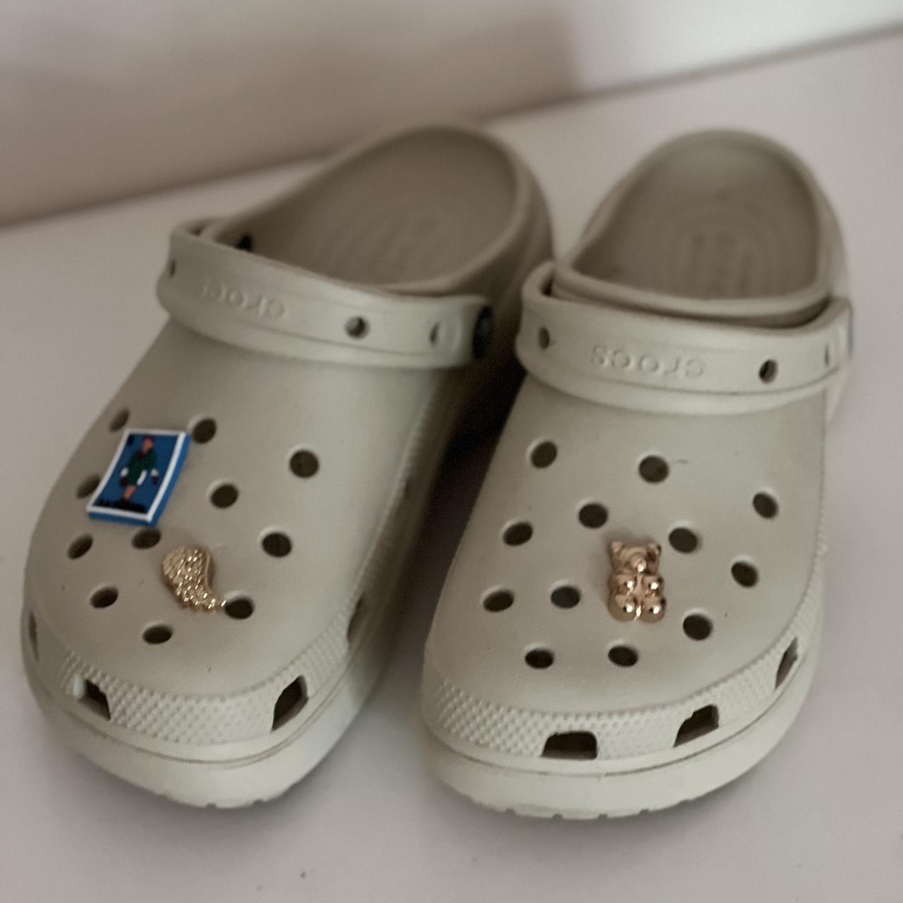 Women's Classic Platform Clog Colour - Bone Aussie... - Depop