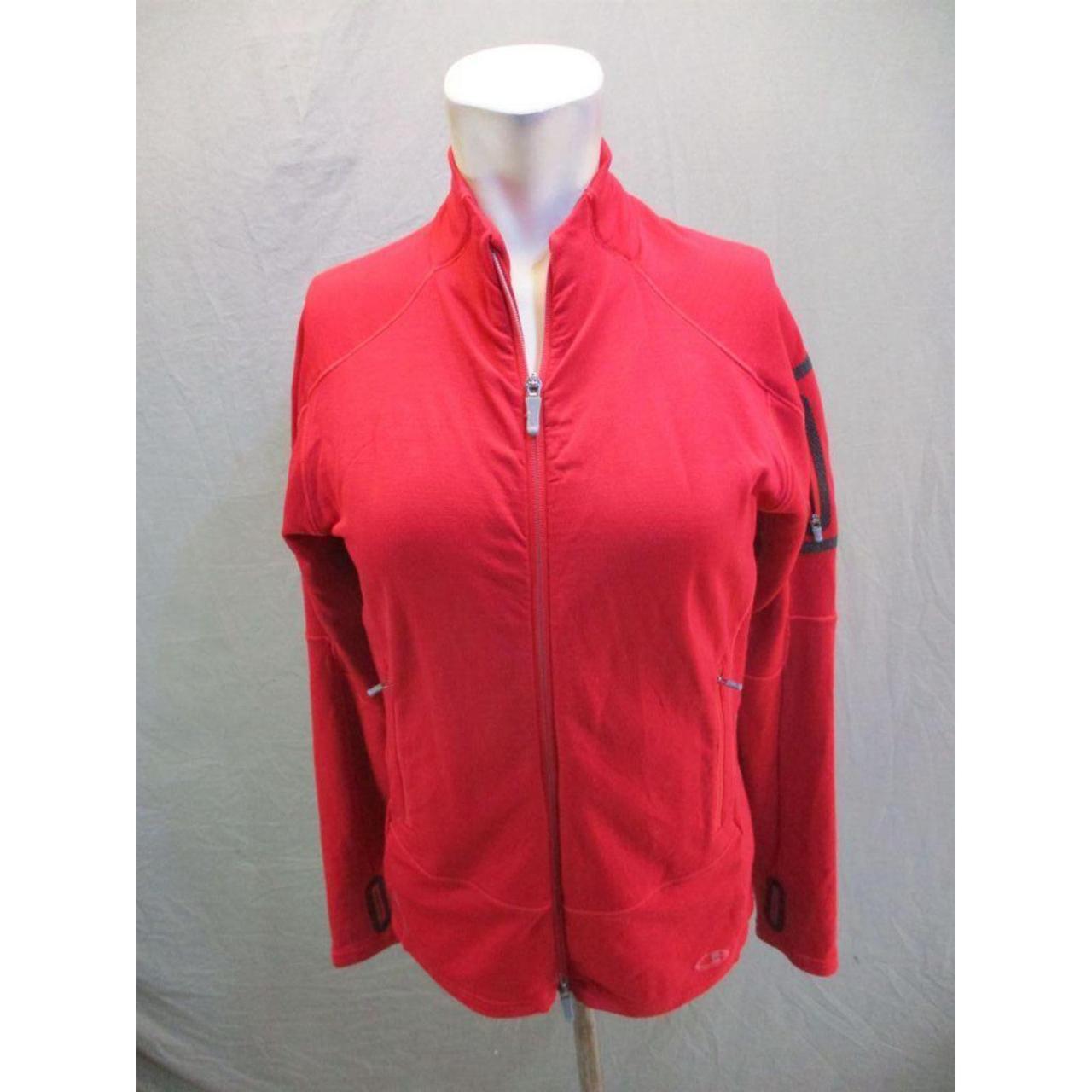 Icebreaker Size S Womens Red Merino Wool Athletic... - Depop