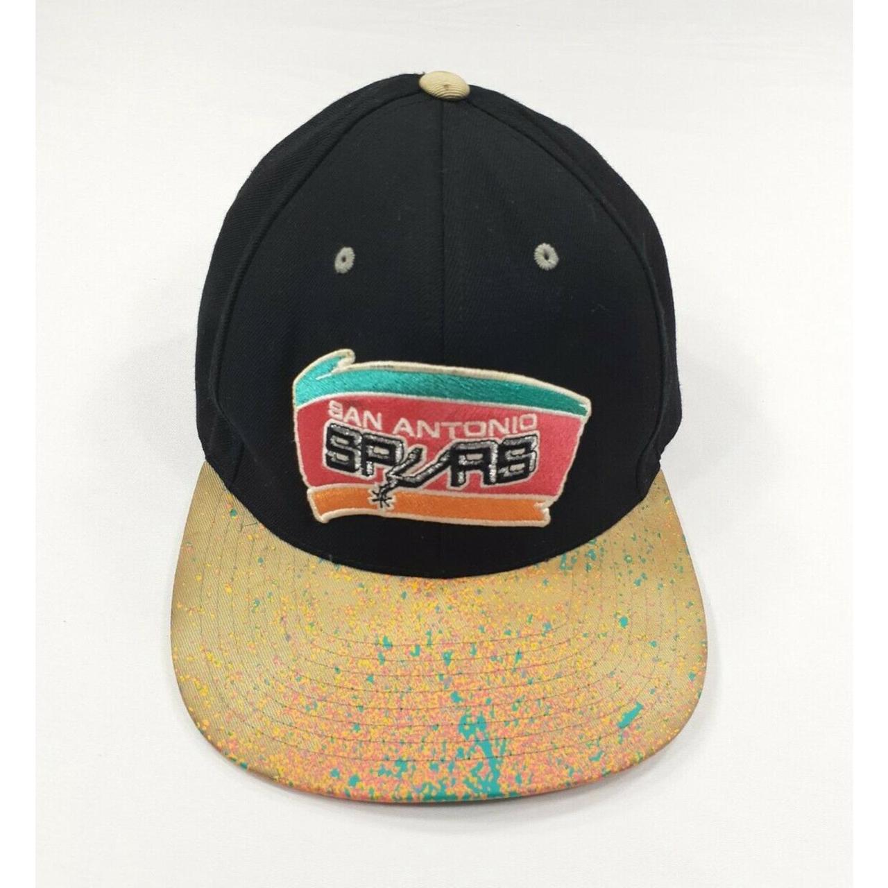 San Antonio Spurs Mitchell & Ness NBA Paint Splatter... - Depop