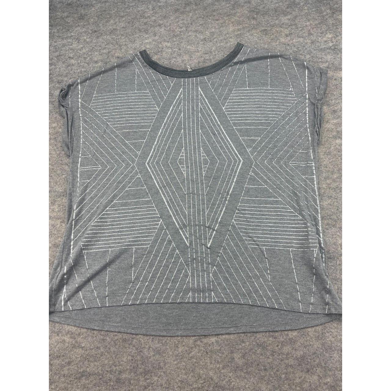 Cato Shirt Women's Size Extra Large XL Gray Silver... - Depop