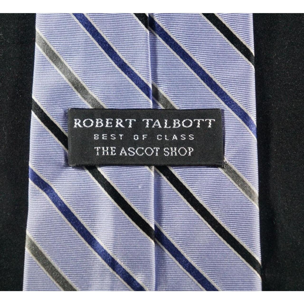 Robert Talbott Best of Class Purple Regimental... - Depop