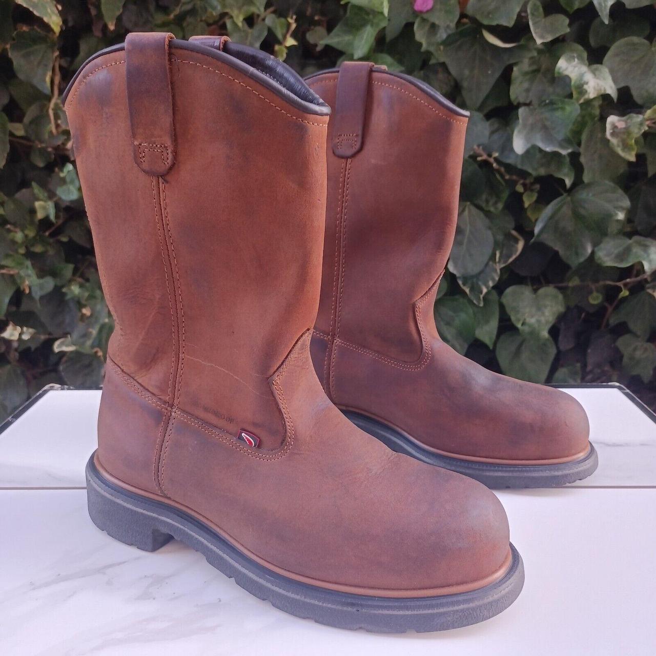 RED WING 2272 Size 8 D DynaForce Steel Toe... - Depop