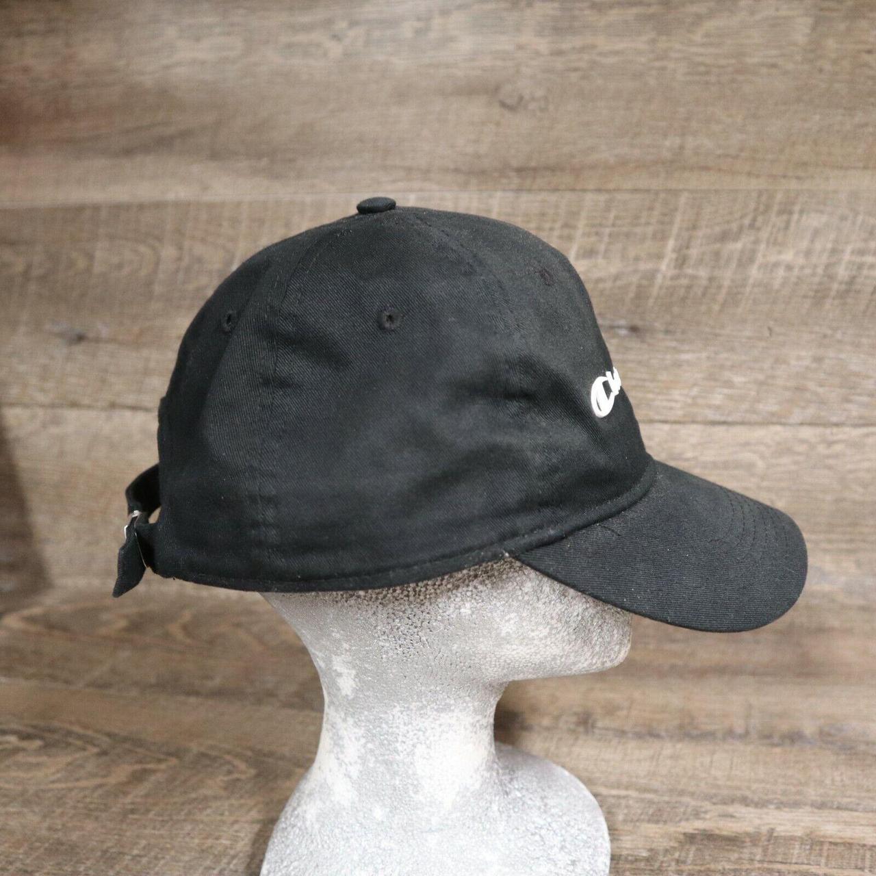 Champion Men's Black Hat | Depop