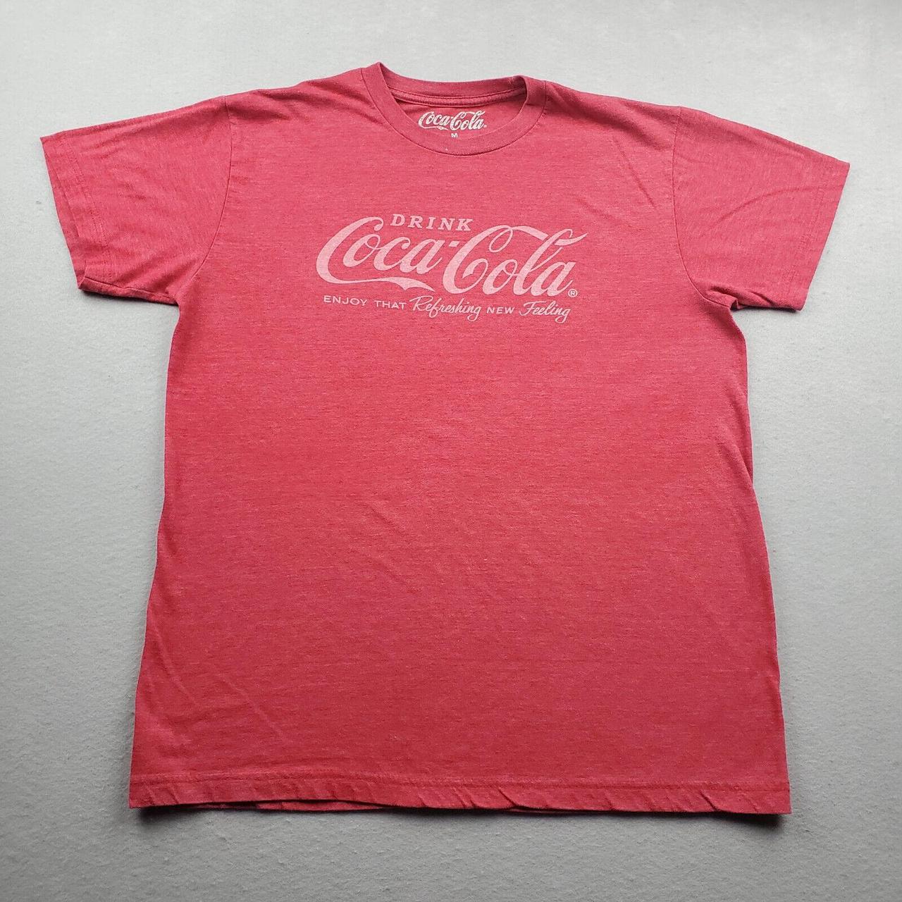Coca-Cola Men's Red T-shirt | Depop