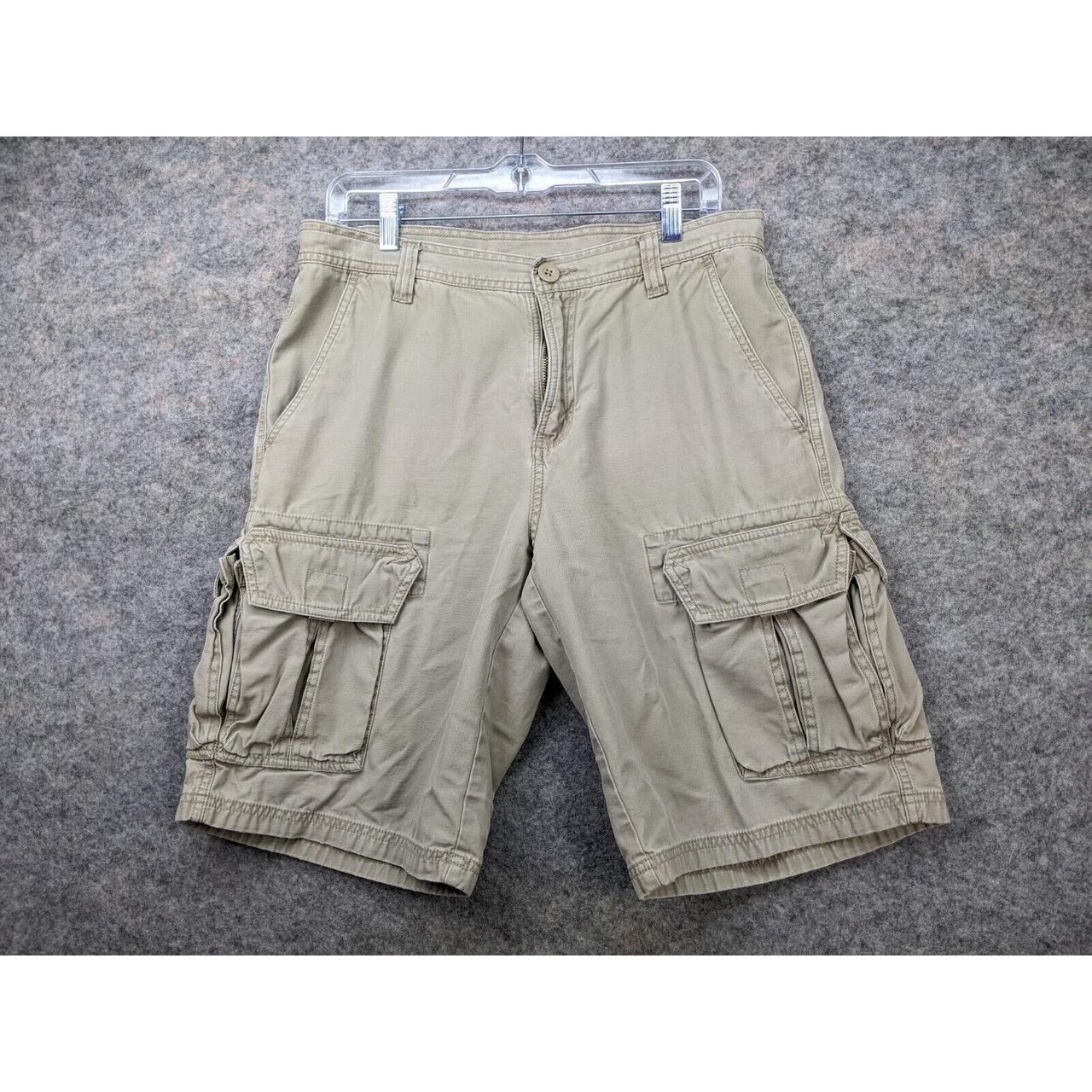 The North Face Cargo Shorts Mens 32 Reg Beige... - Depop