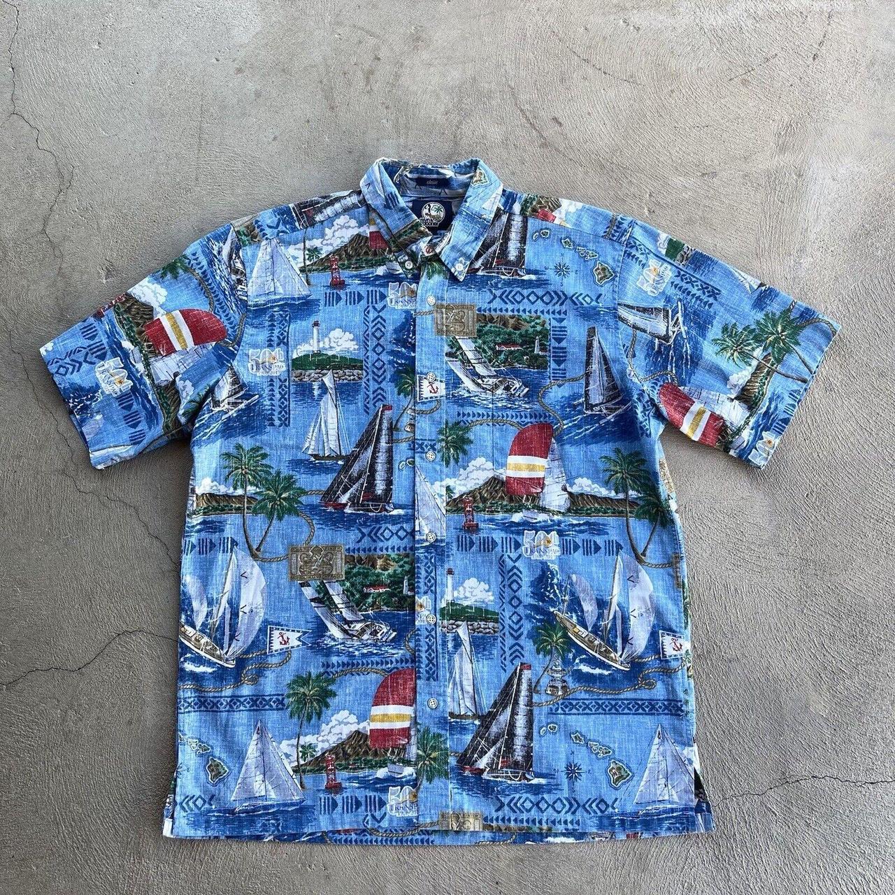Reyn Spooner Shirt Mens Large Button Up Hawaiian... - Depop