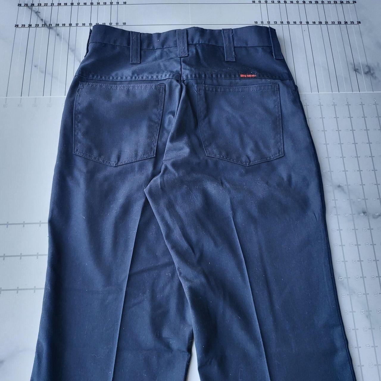 Vintage Big Ben Pants Size 28x31 Made in USA Blue... - Depop