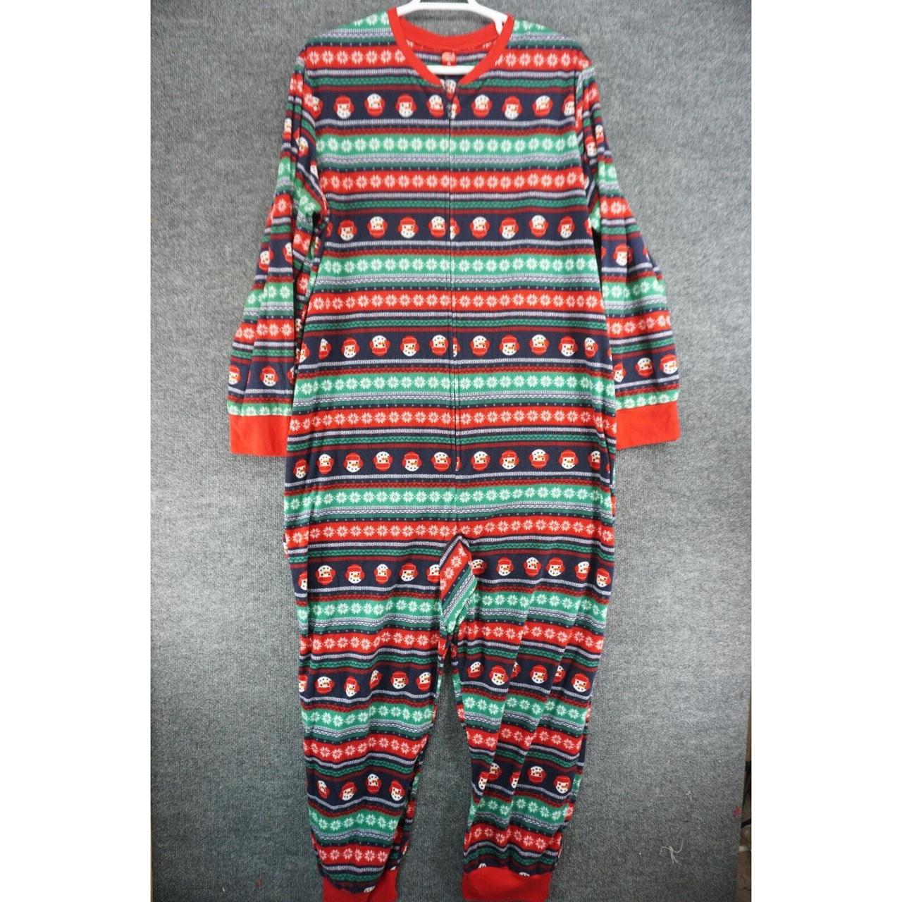 Jammies For Your Families One Piece Mens XL Fleece... - Depop