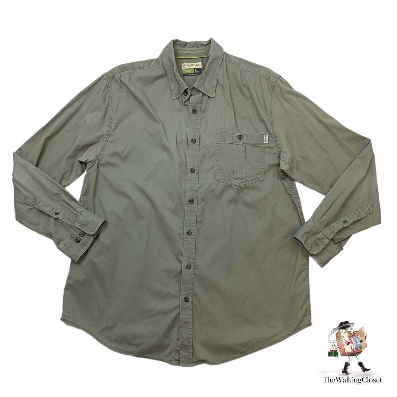 Magellan Adventure Shirt Men L Large Classic Fit... - Depop